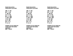 Balancing Sums Year 5 differentiated | Teaching Resources