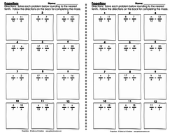 FREE DOWNLOAD - Proportions Color by Answer & Maze Sampler | Teaching ...