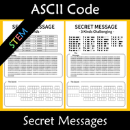 ASCII Code to Binary Secret Codes | Teaching Resources