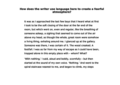 AQA GCSE English Language Paper 1 Lessons and Practice Paper (Q1-Q5 ...