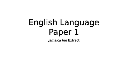 AQA GCSE English Language Paper 1 Lessons and Practice Paper (Q1-Q5 ...