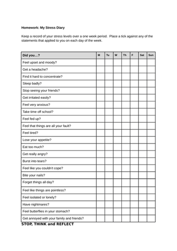 11- Study Skills- Beat the Stress! | Teaching Resources