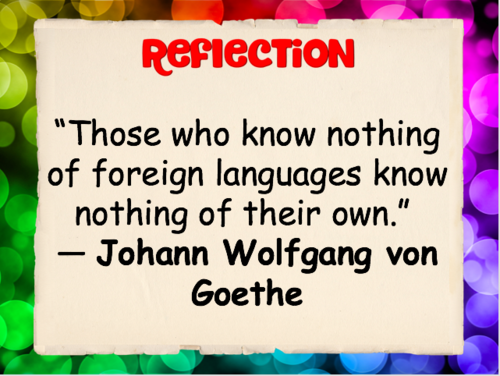 European day of Languages Assembly | Teaching Resources