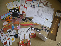 Nursery Rhyme song sack pack- Games, posters, activities, display ...