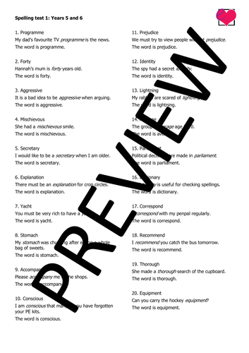 Upper Key Stage 2 Spelling Pack | Teaching Resources