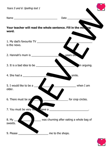 Upper Key Stage 2 Spelling Pack | Teaching Resources