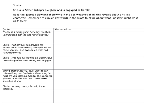 An Inspector Calls: teach the entire play! | Teaching Resources