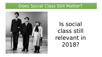 Does Social Class Still Matter | Teaching Resources