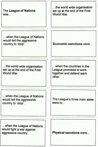 To what extent was the League of Nations its own fault? | Teaching ...