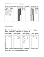 Using place value to solve problems. Year 2, 2 lessons, differentiated ...