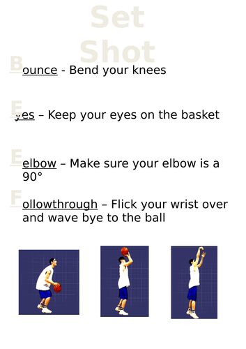 Basketball basic skills cards | Teaching Resources