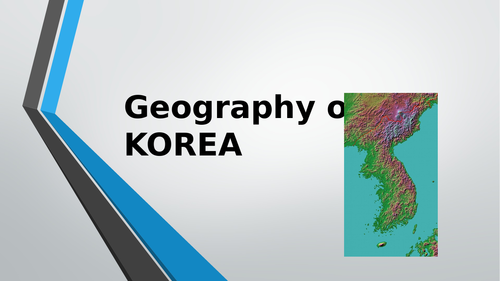 Geography of Korea | Teaching Resources