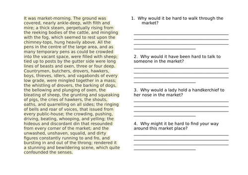 Year 6 daily reading revision (Set 2) | Teaching Resources