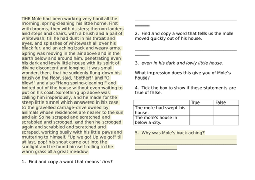 Year 6 daily reading revision (Set 2) | Teaching Resources