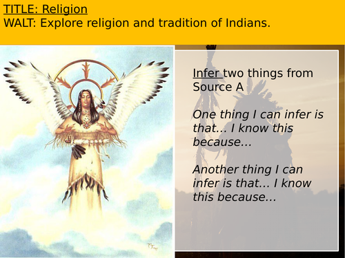 Sioux Religion (American West (Edexcel history 9-1)) | Teaching Resources