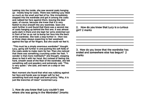 Year 6 daily reading revision (Set 1) | Teaching Resources