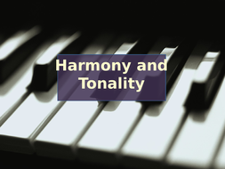 Major and minor tonality | Teaching Resources