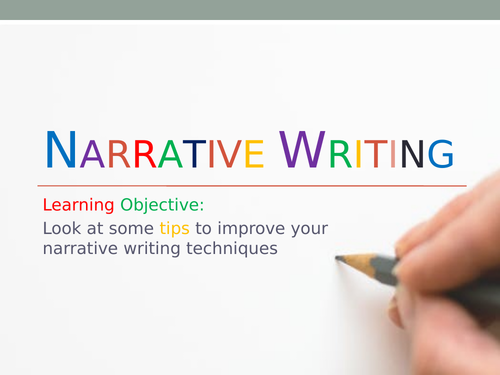 Narrative /Creative writing for GCSE | Teaching Resources