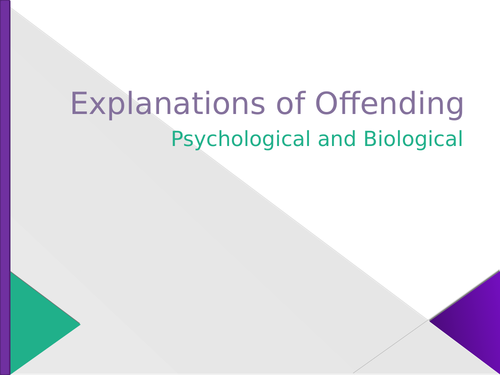 NEURAL EXPLANATIONS OF OFFENDING | Teaching Resources