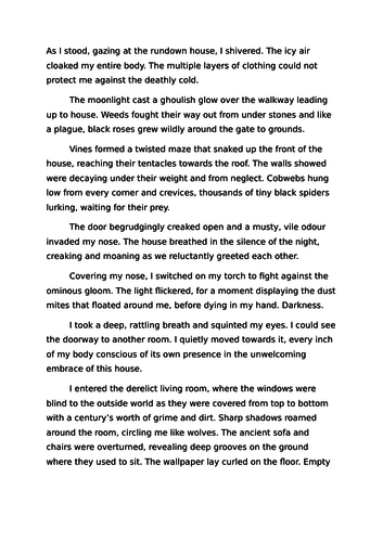 Narrative Writing: Setting and Character | Teaching Resources