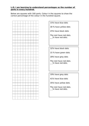 KS2 Year 5 Percentages lessons | Teaching Resources