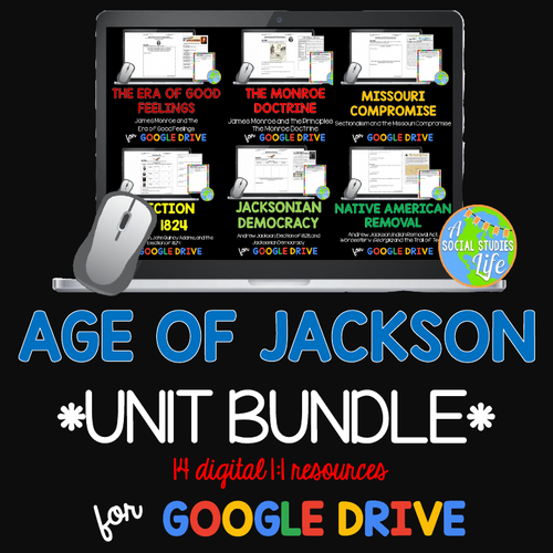 Andrew Jackson UNIT BUNDLE | Teaching Resources