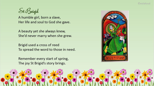 St Brigid's Day Poems | Teaching Resources