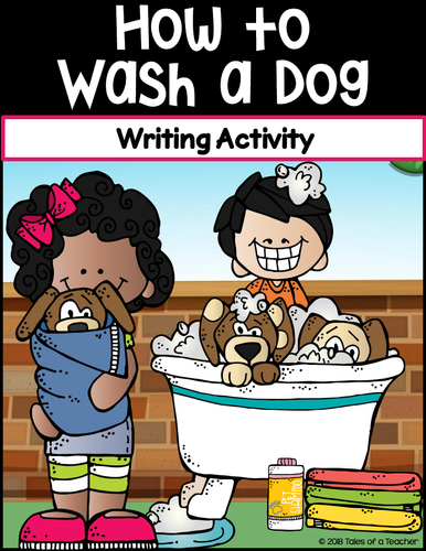 How to Wash a Dog ~ Writing Activity | Teaching Resources