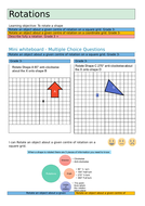 Transformations - Rotations Lesson (download, print and teach ...