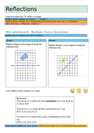 Transformations - Reflections Lesson (download, print and teach ...