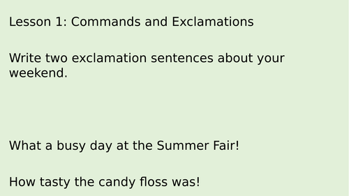 Katie Morag Themed SPaG - Different Sentence Types and Contractions ...