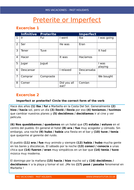 Mis Vacaciones - 11 Worksheets All Tenses | Teaching Resources