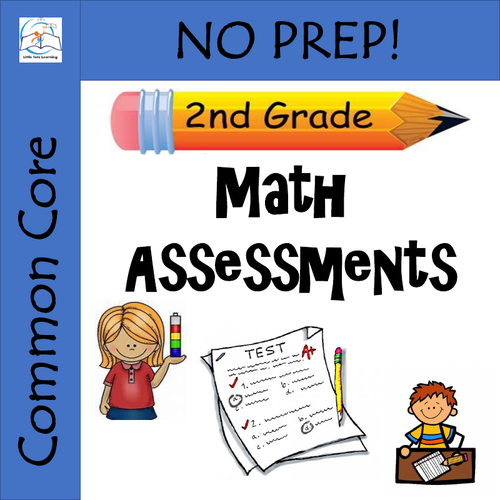2nd Grade Math Assessments {Common Core Aligned} | Teaching Resources