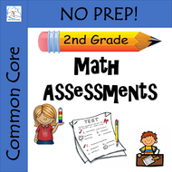 2nd Grade Math Assessments {Common Core Aligned} | Teaching Resources