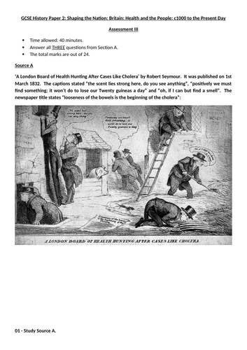 A Revolution in Medicine: Assessment | Teaching Resources