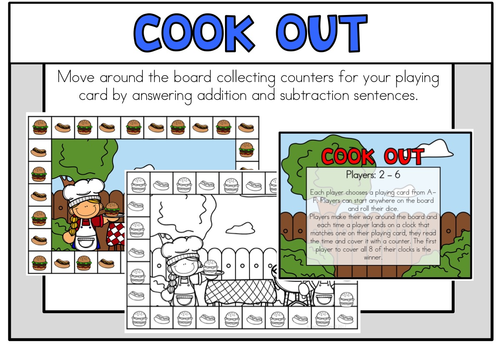 July Maths Centers FS2 Year 1 | Teaching Resources