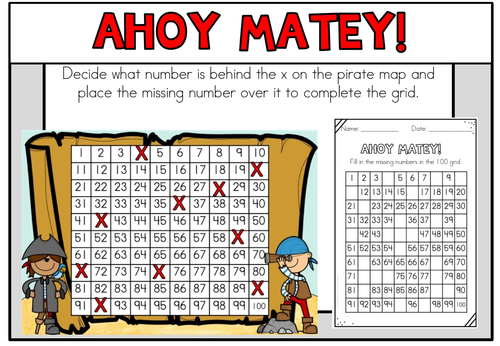 Pirate Math Year 1 Teaching Resources