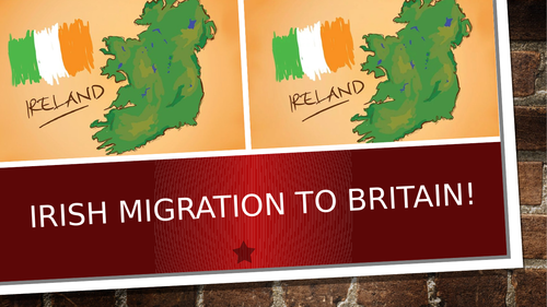 Irish migration to Britain AQA History Migration, Empire and People ...