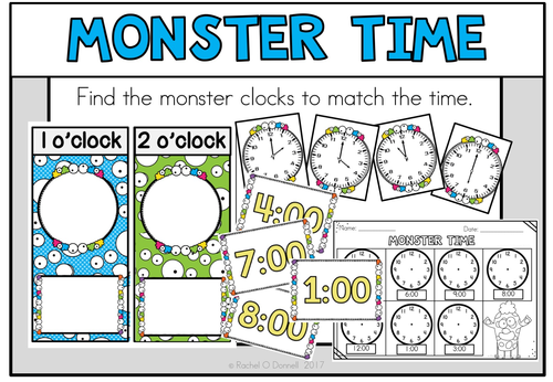Monster Math FS2 | Teaching Resources