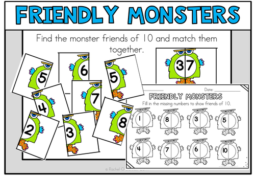 Monster Math Fs2 Teaching Resources