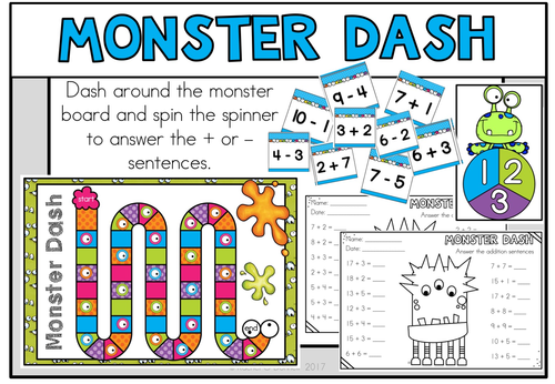 Monster Math Fs2 Teaching Resources