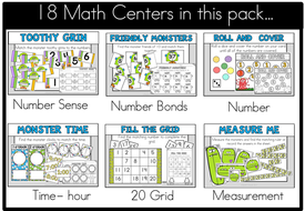 Monster Math FS2 | Teaching Resources