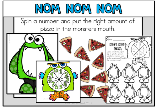 Monster Math FS2 | Teaching Resources