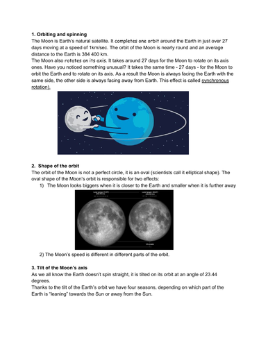 Primary Science KS2: Moons and Solar System Lesson Plan | Teaching ...