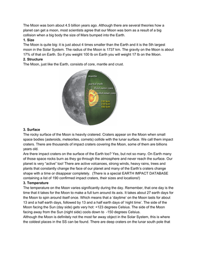 Primary Science KS2: Moons and Solar System Lesson Plan | Teaching ...