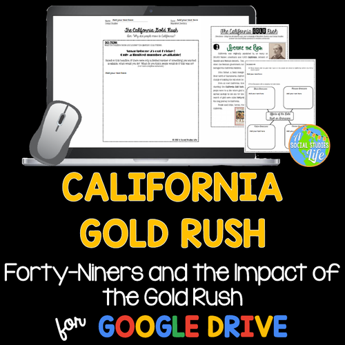 California Gold Rush and 49ers | Teaching Resources
