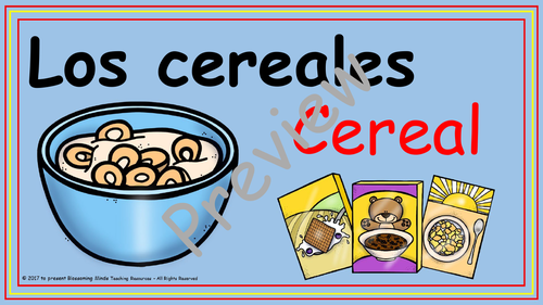Spanish Breakfast Lesson and Resources | Teaching Resources