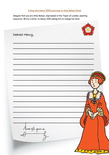 Henry VIII and Anne Boleyn double activity Tudors | Teaching Resources
