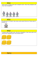 SATs Style Differentiated Multiplication and Division Questions ...