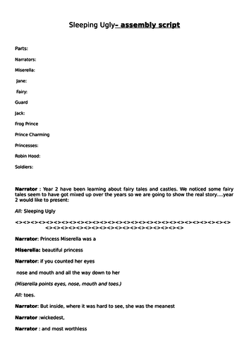 A years worth of Class Assembly Scripts | Teaching Resources